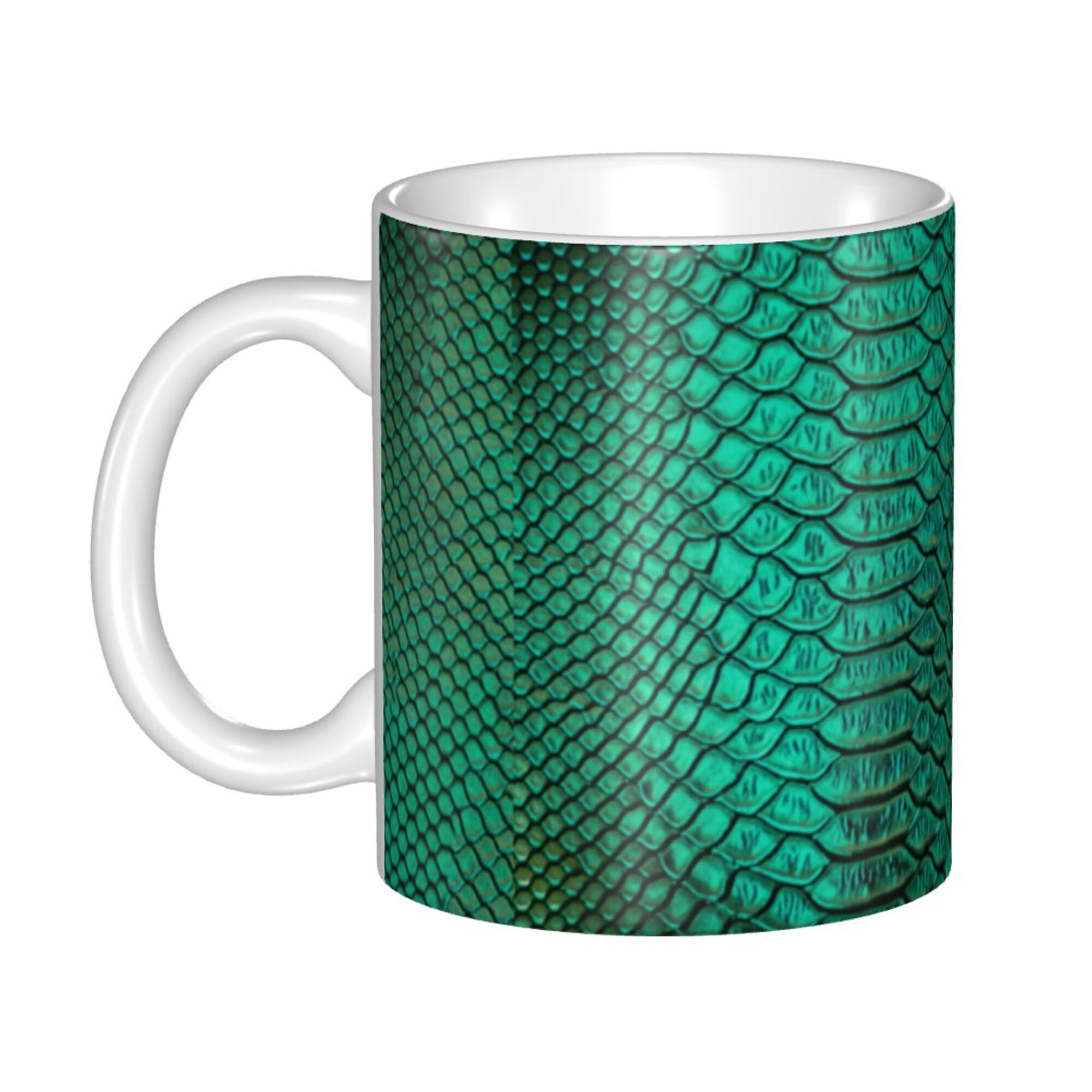 Ceramic Mug Funny Coffee Milk Tea Mug Cup Snake Skin Luxury Textur ...