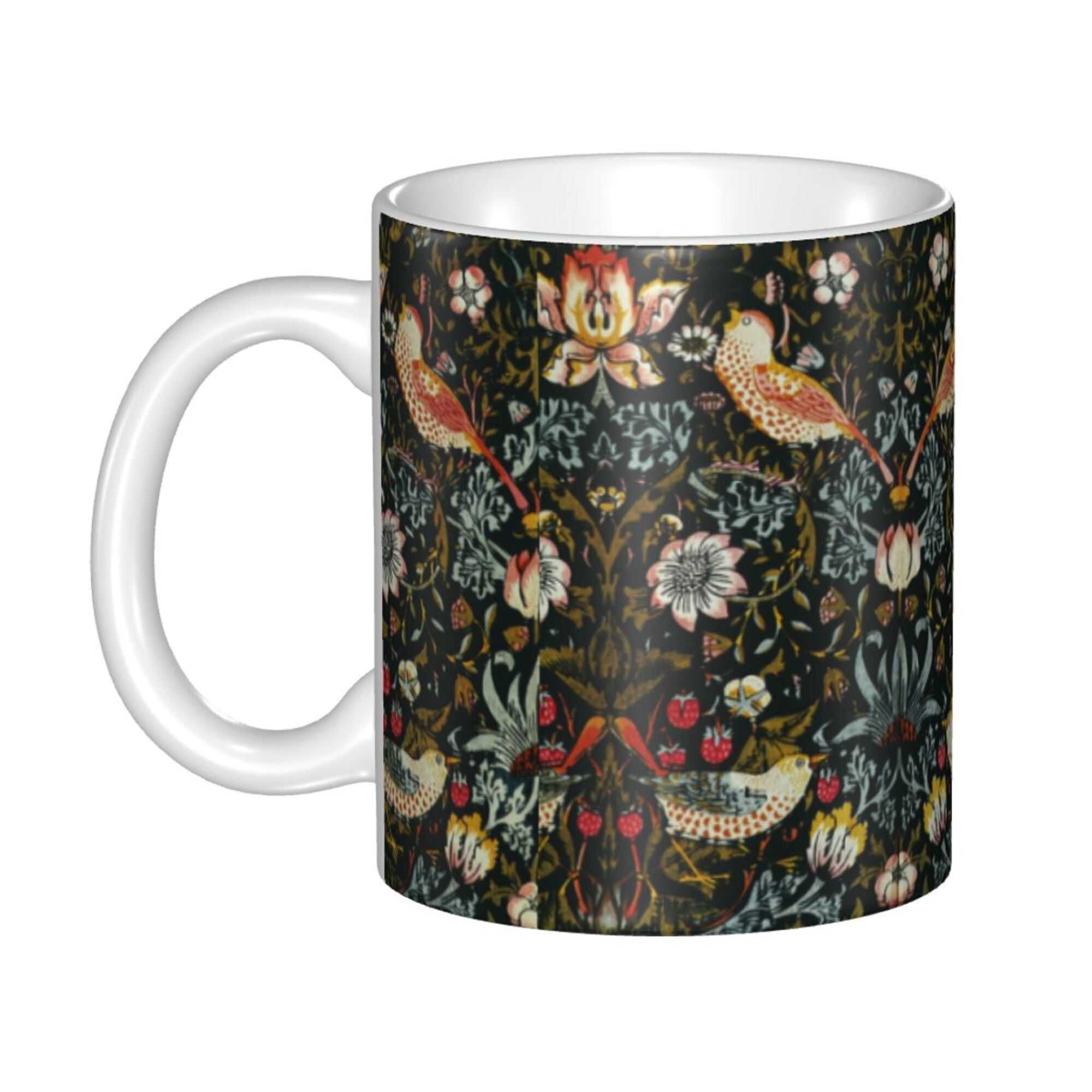 Ceramic Mug Funny Coffee Milk Tea Mug Cup The Strawberry Thief Of ...