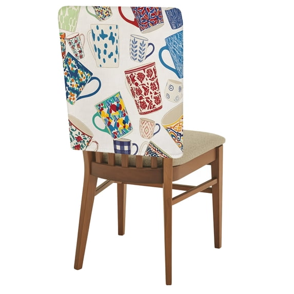 Ceramic Mugs Chair Back Covers Set of 6 Rustic Abstract Rustic ...