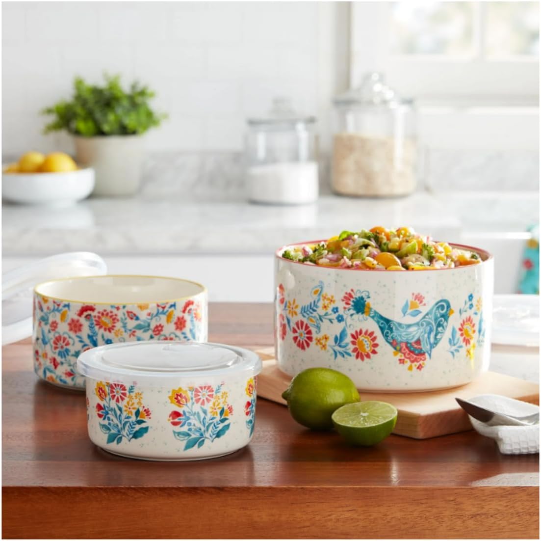 Ceramic Nested Bowl - Walmart.com