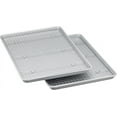 Ceramic Nonstick Baking Sheets & Cooling Rack Set, Non-Toxic, Half ...