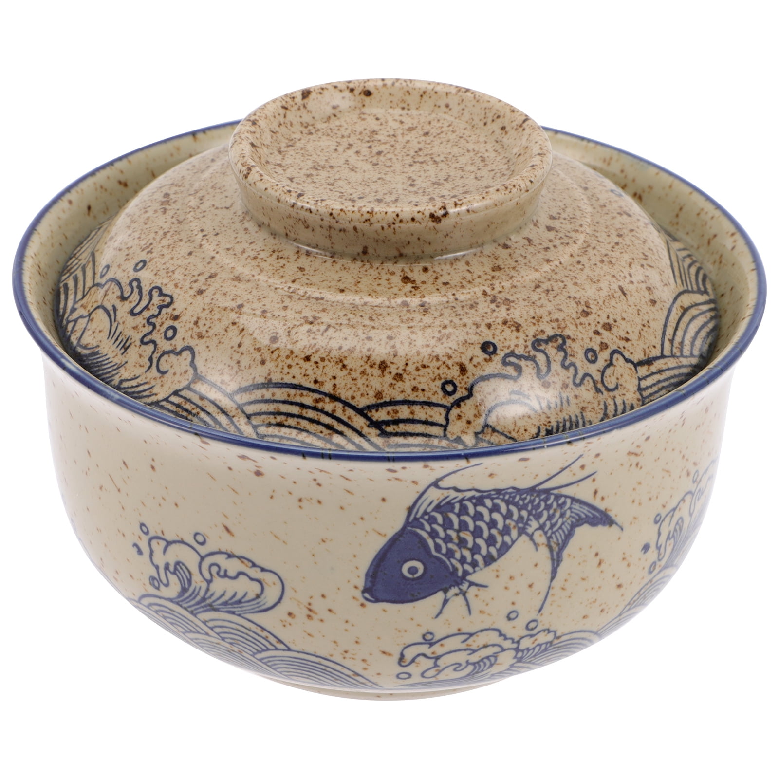 Ceramic Noodle Bowl Japanese Style Food Serving Bowl Creative Ramen ...