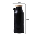 Ceramic Oil Bottle 400ml - Simple Design Cooking Oil Pot for Kitchen ...