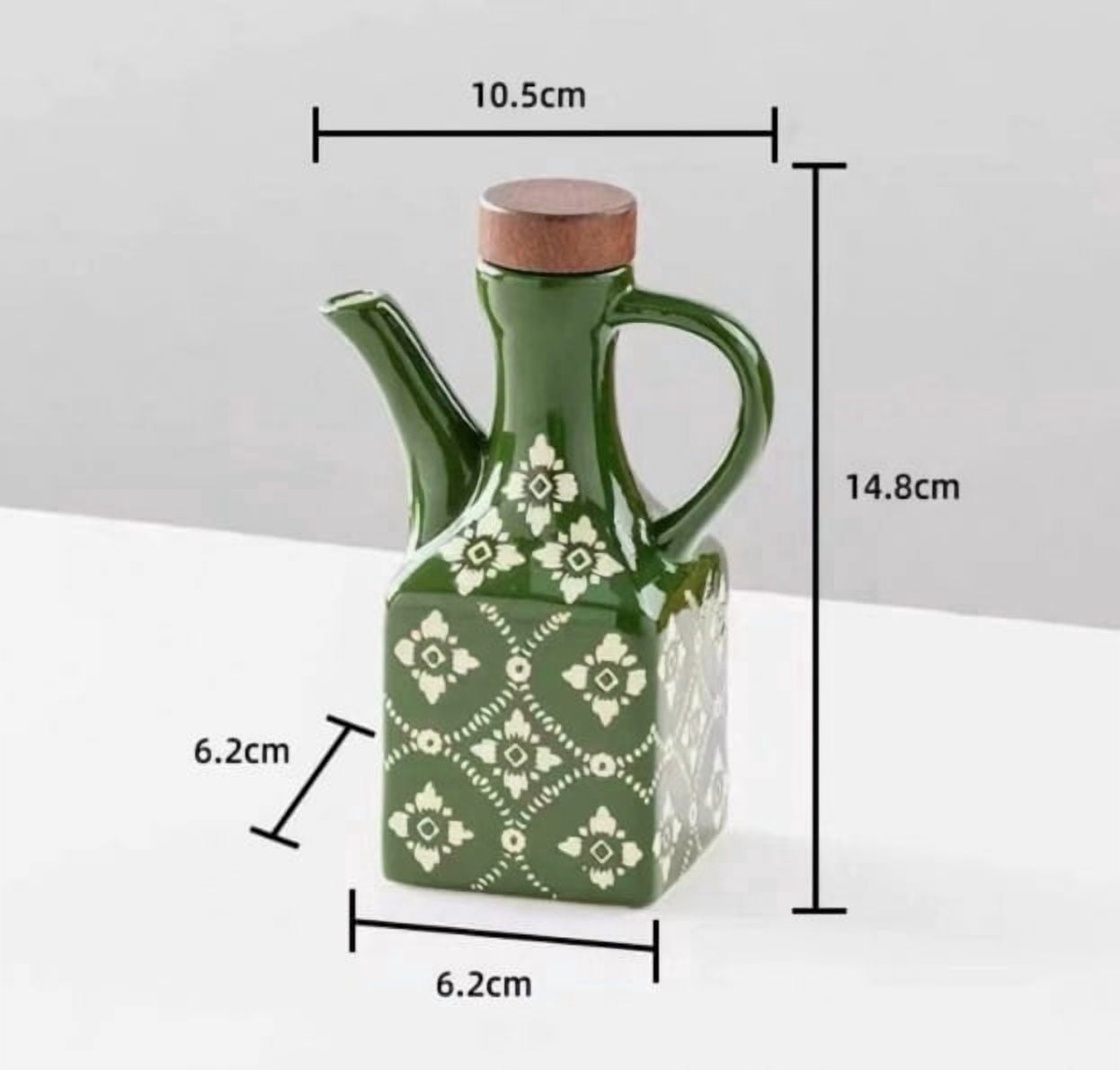 Ceramic Oil Pot - Versatile Oil Bottle for Chili Oil, Soy Sauce ...