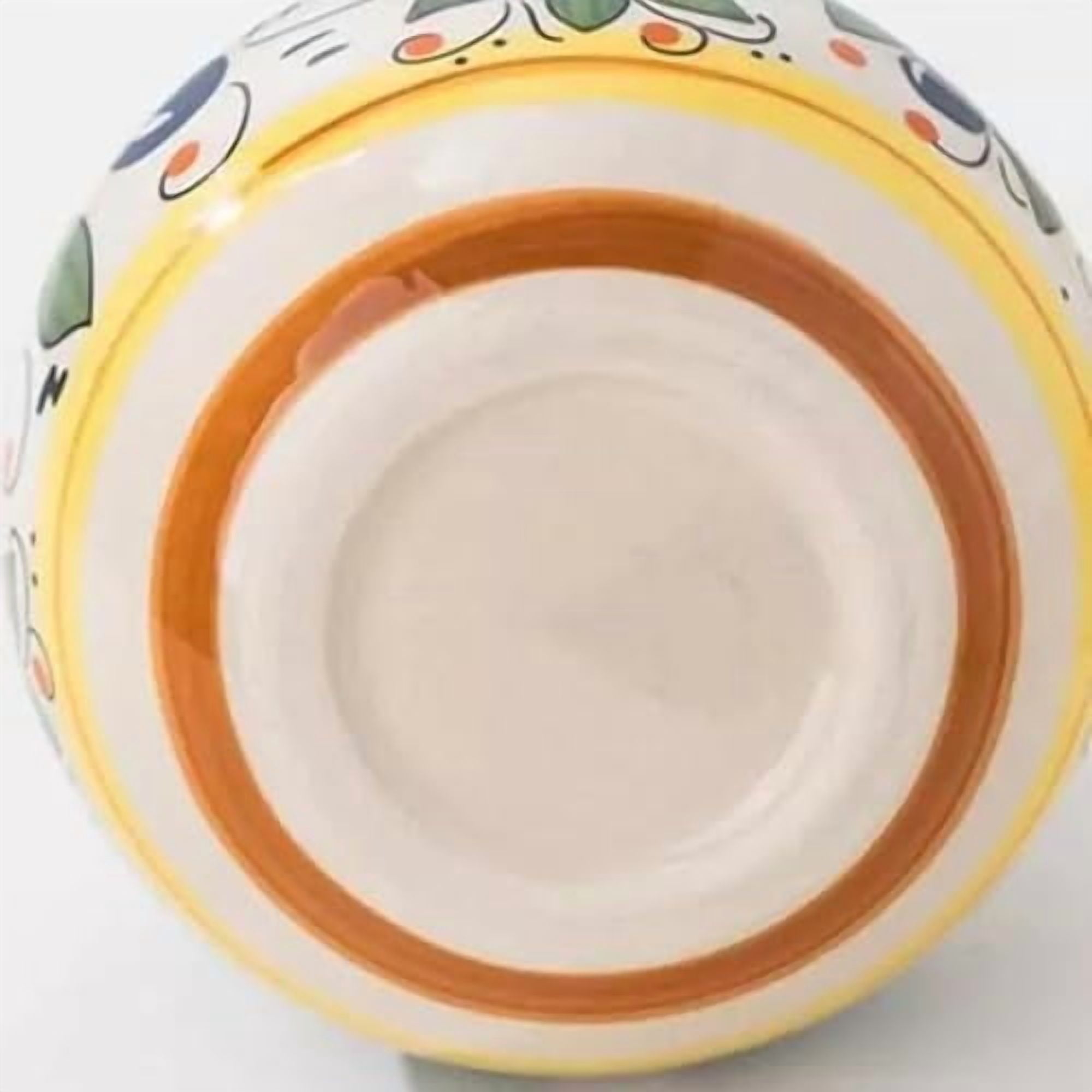 Ceramic Olive Oil Dispenser Bottle, 18OZ Hand Painted, Decorative ...