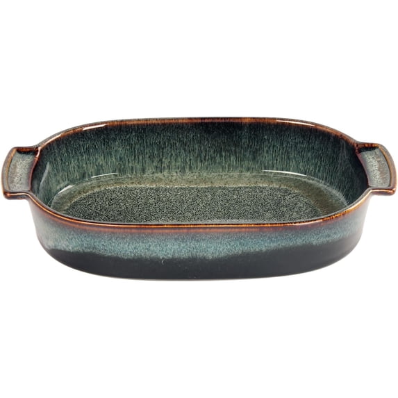 Ceramic Oval Casserole Baking Dish, 1.8 Quarts Baking Dish for Oven ...