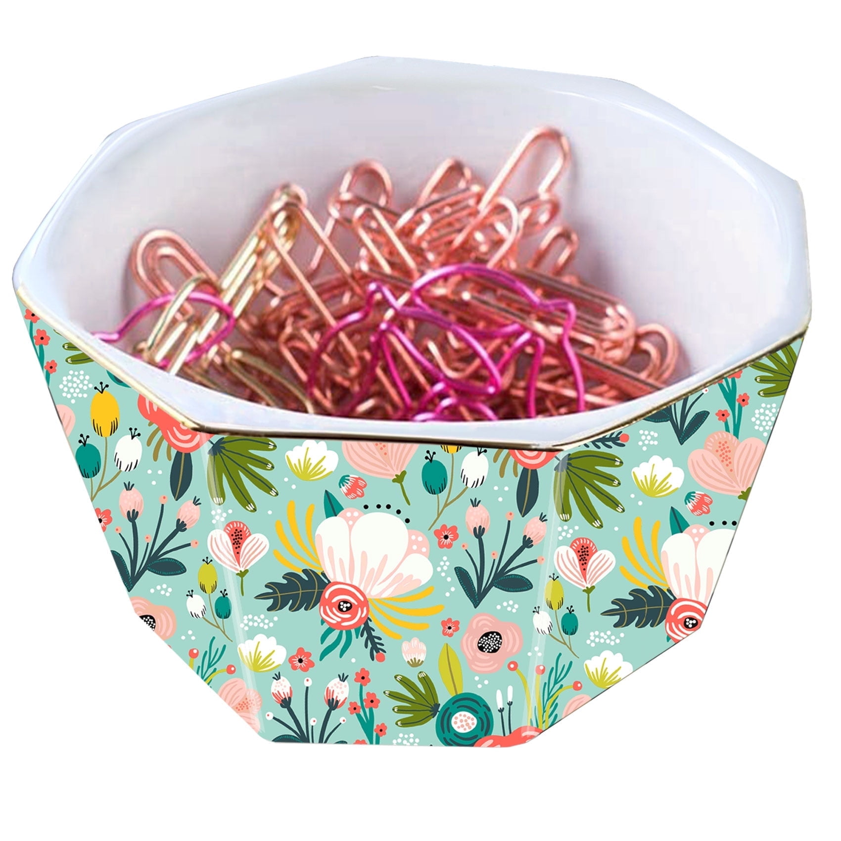 Ceramic Paper Clip Holder Ceramic Paper Clip Dispenser Organizer for ...