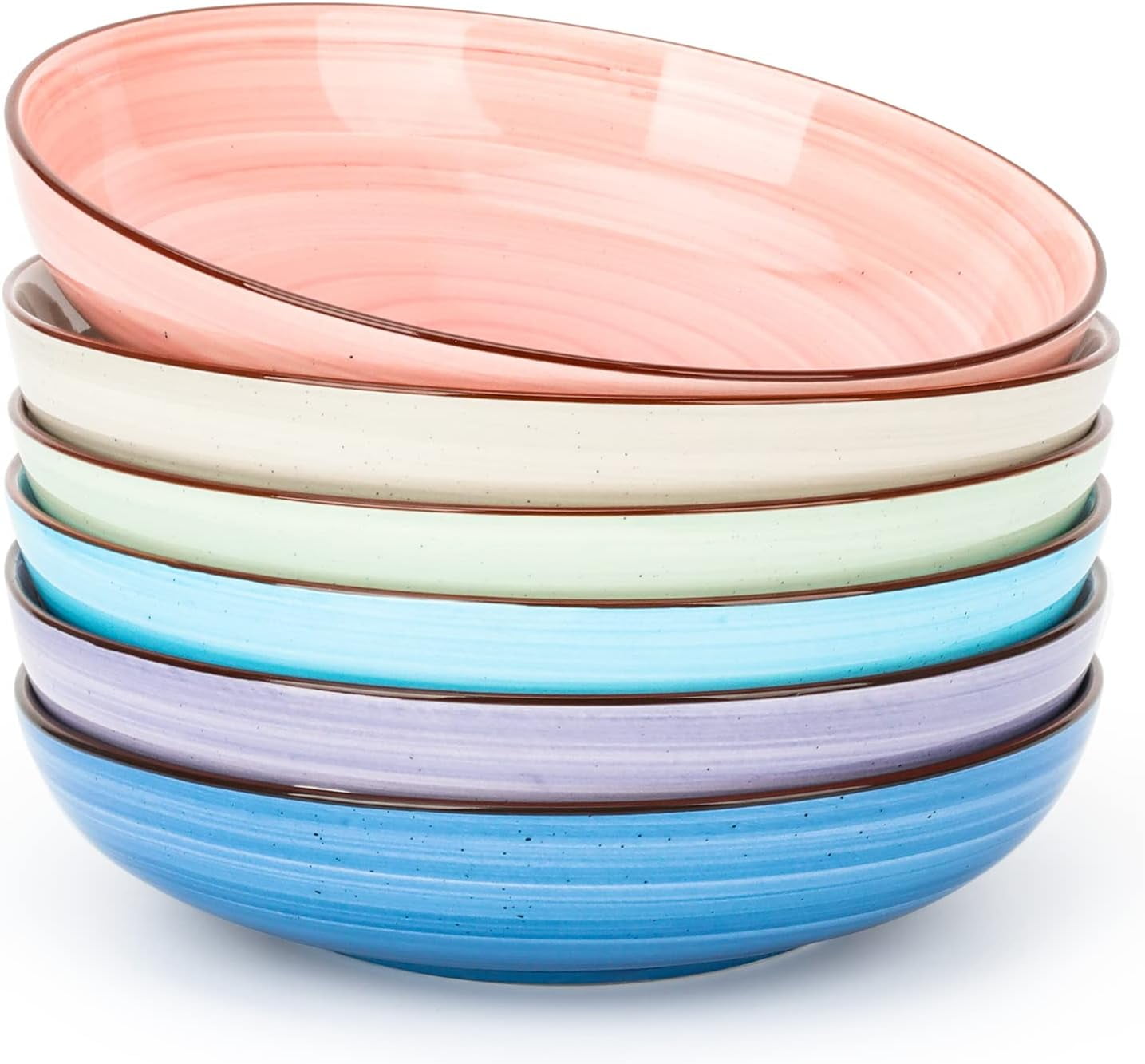 Ceramic Pasta Bowls - Large Salad Bowls Porcelain Serving Bowl Set 26 ...