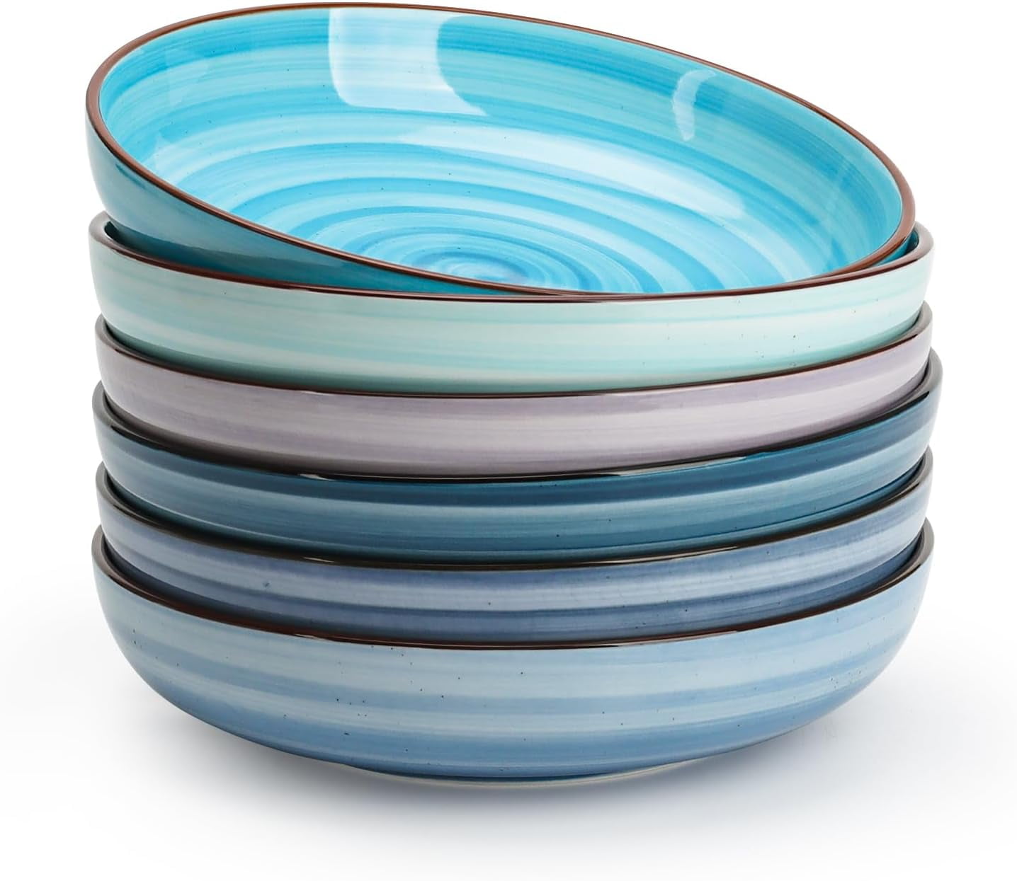 Ceramic Pasta Bowls - Large Salad Bowls Porcelain Serving Bowl Set 26 ...