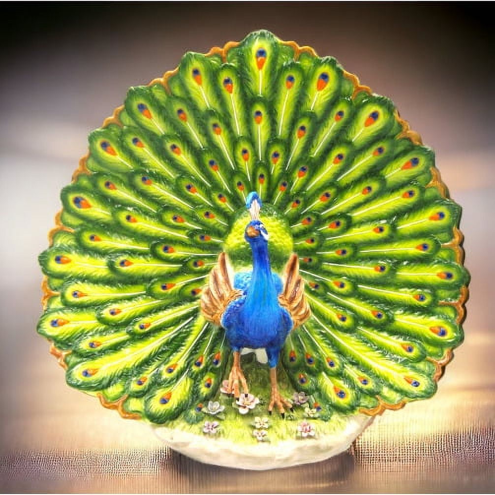 Ceramic Peacocks