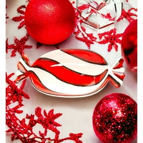 Christmas Candy Dish Collection with Lids for Festive Decorations