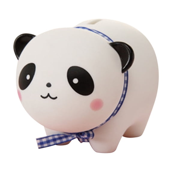 Ceramic Piggy Bank for Home Decor - Cute Small Savings Can for Tabletop ...