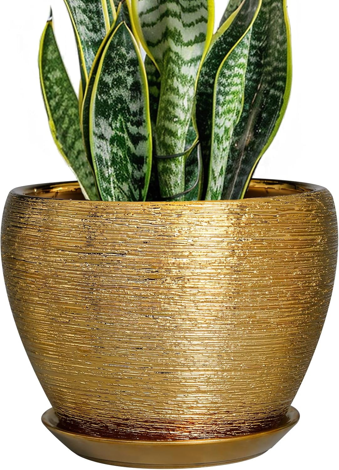 Ceramic Plant Pot 8 Inch - Planter for Outdoor Plants Indoor Plant Pot ...