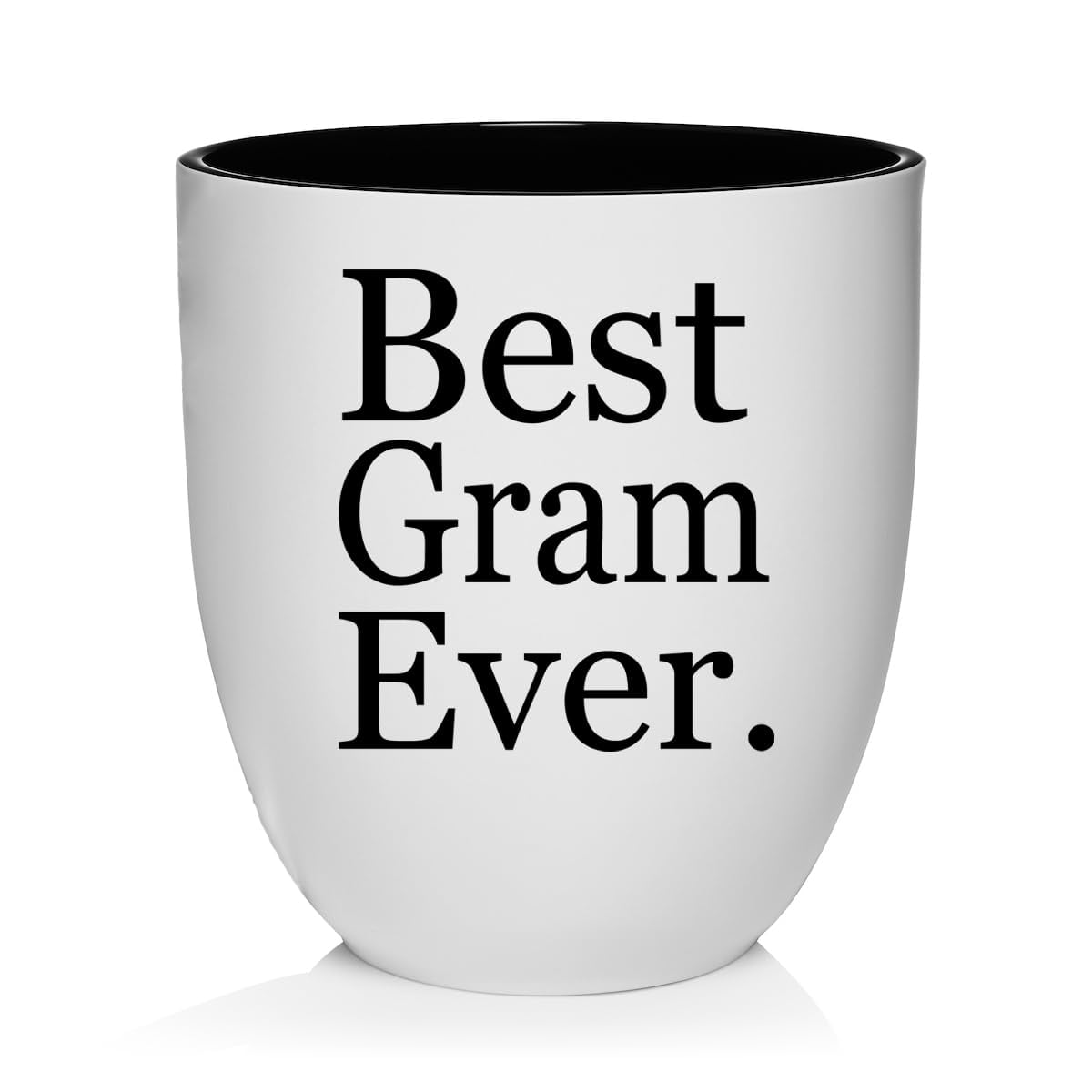 Ceramic Planter Plant Pot with Plastic Liner Gift Best Gram Ever Grammy ...