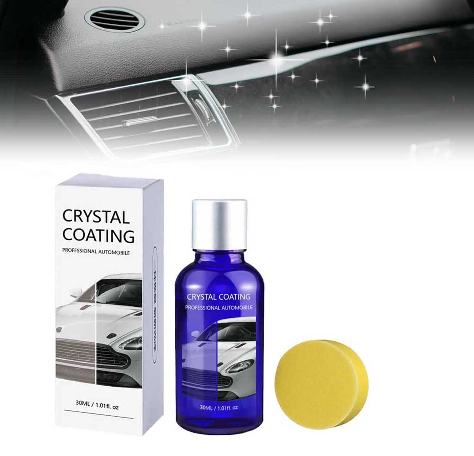 Ceramic Plastic Coating for Cars 30ml | Hydrophobic Trim Revitalizer ...