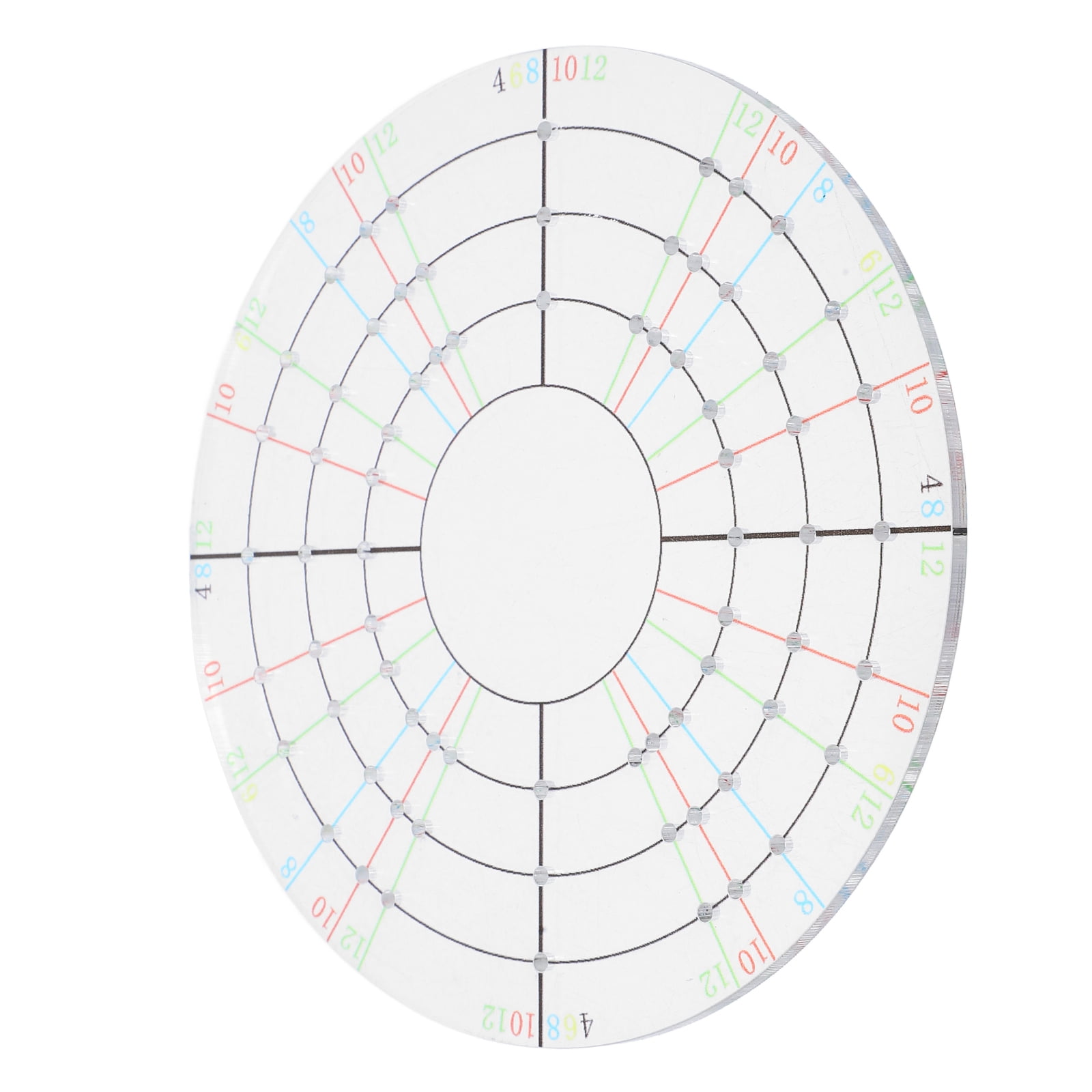 HINTRMENT Pottery Trimming Spinners Acrylic 1Pcs 4.7x4.7x0.08In ...