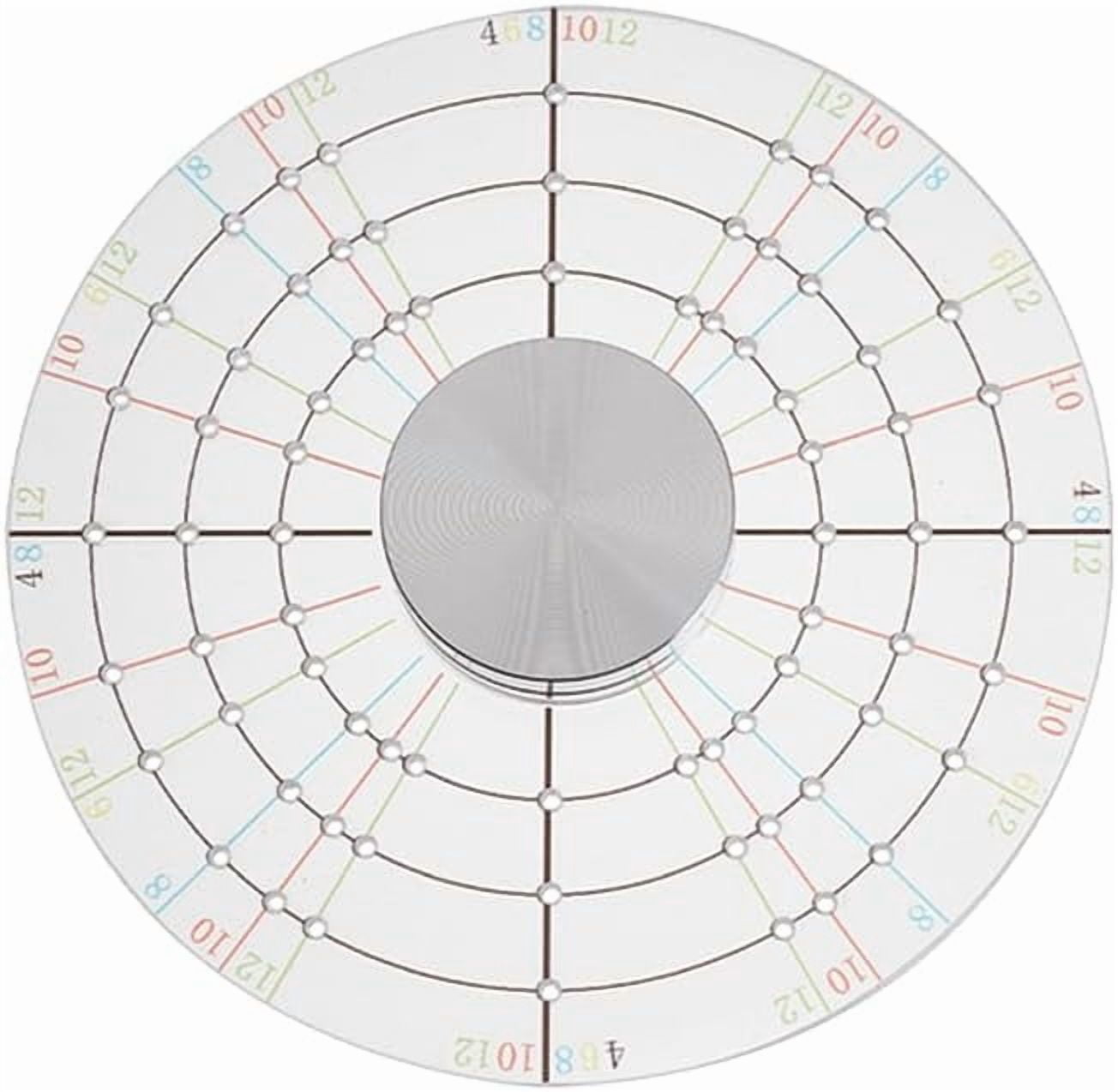 Ceramic Pottery Trimming Spinner Tools 12cm Dia Rotary Disc Pottery ...
