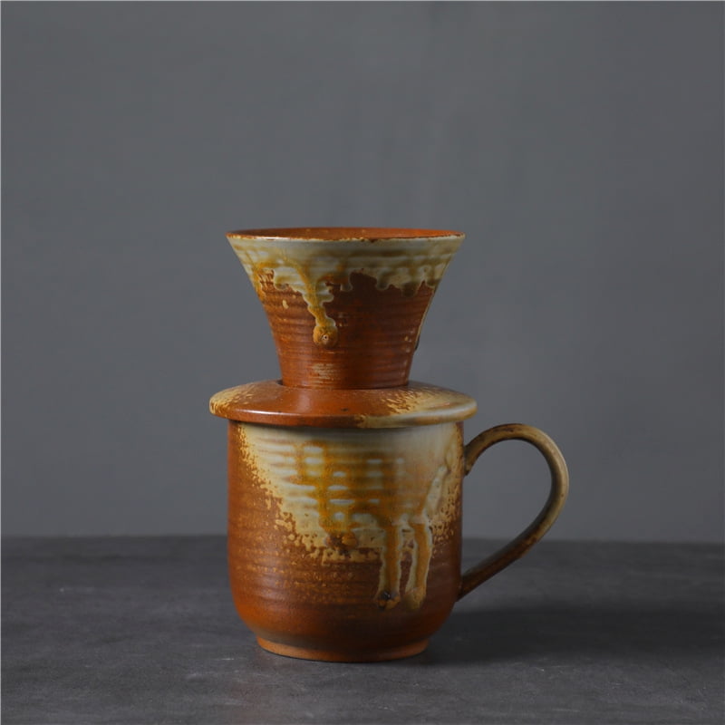 Ceramic Pour Over Coffee Set Creative Coffee Filter Afternoon Tea ...