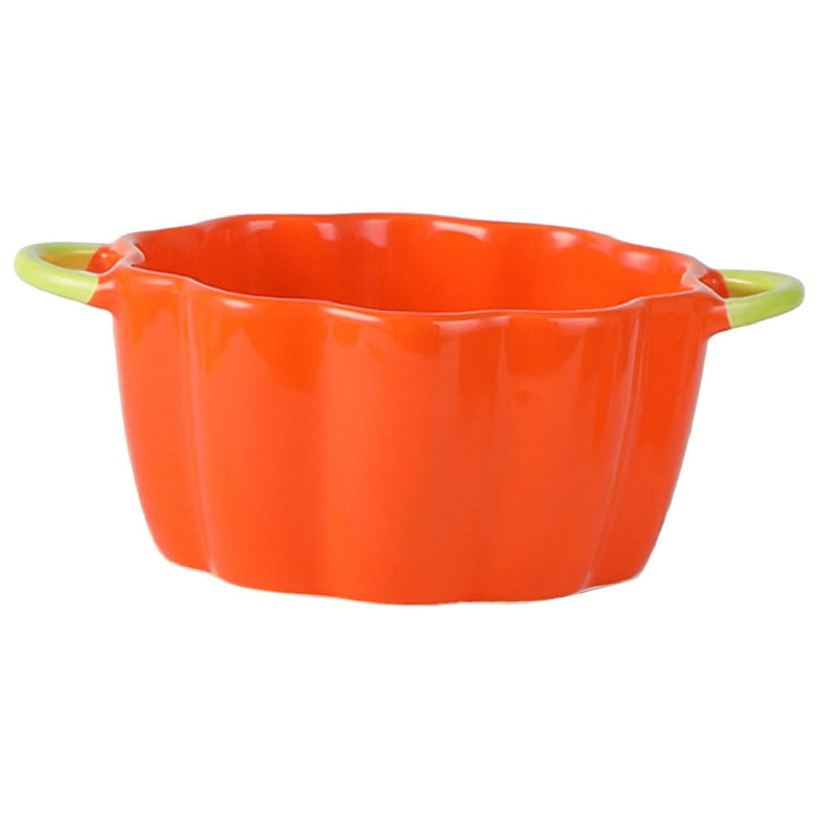 Ceramic Pumpkin Shaped Bowl, Individual Casserole, Tableware Pots ...