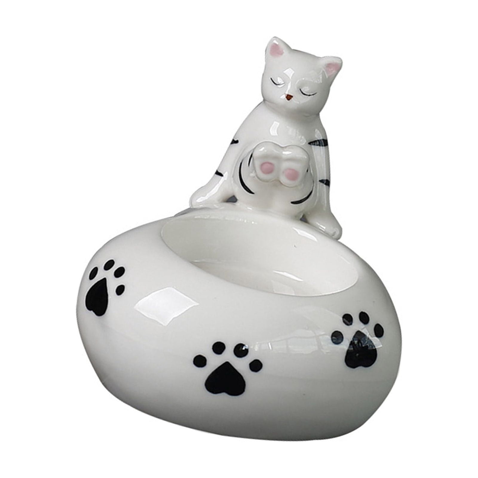 Ceramic Puss Inspired Decorative Flame With Slow Burning Soyabean ...