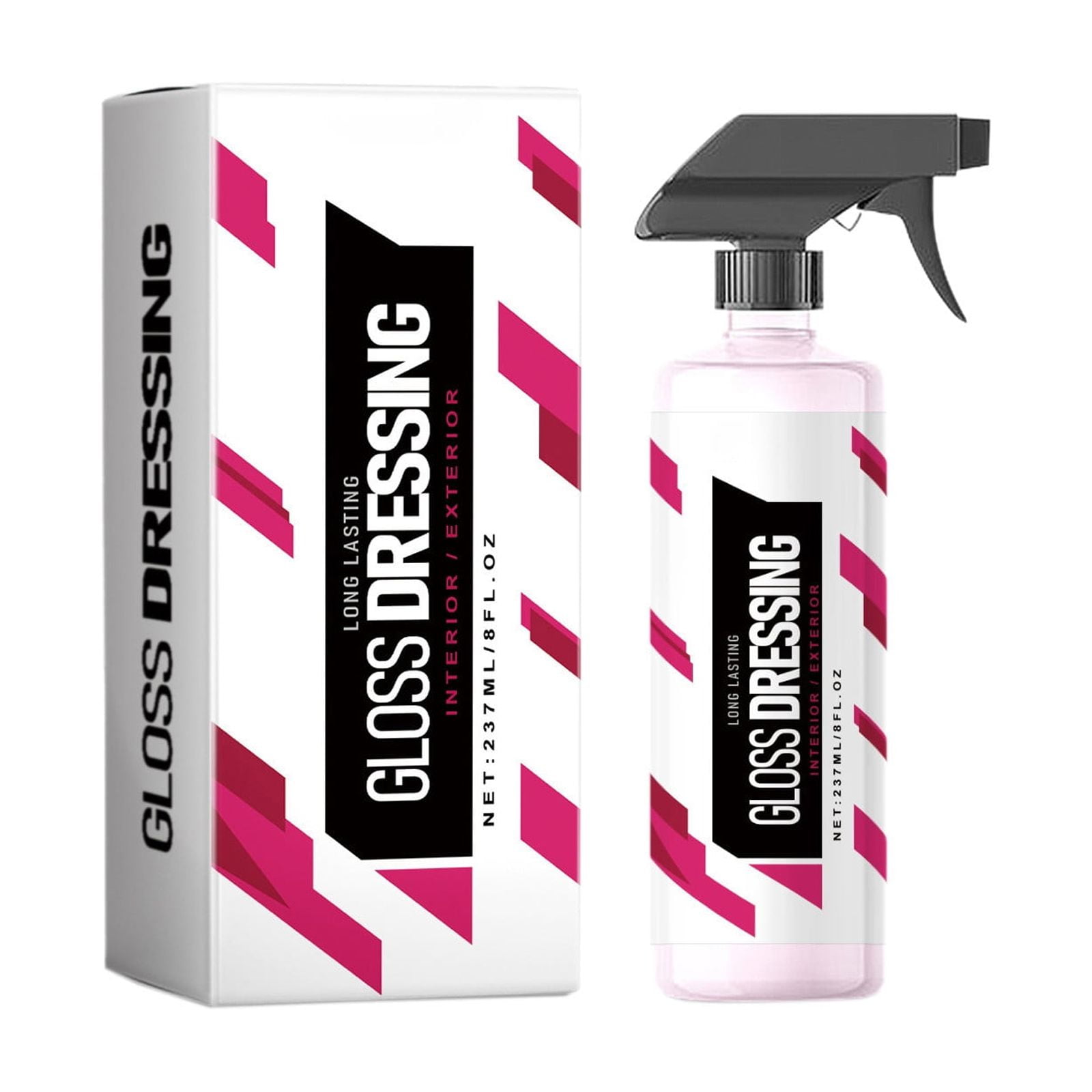 Ceramic Restorer and Gloss Dressing for Car Trim Tires Long Lasting ...