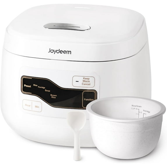 Ceramic Rice Cooker FD20S-W, 4 Cups Uncooked Rice Cookers with Pure ...