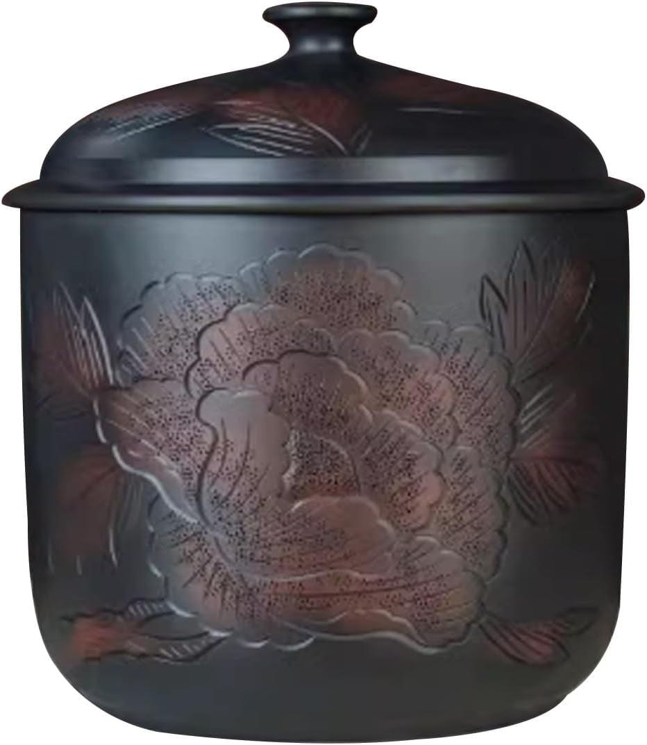 Ceramic Rice Dispenser,Ceramic Rice Container,Food Storage Jar ...