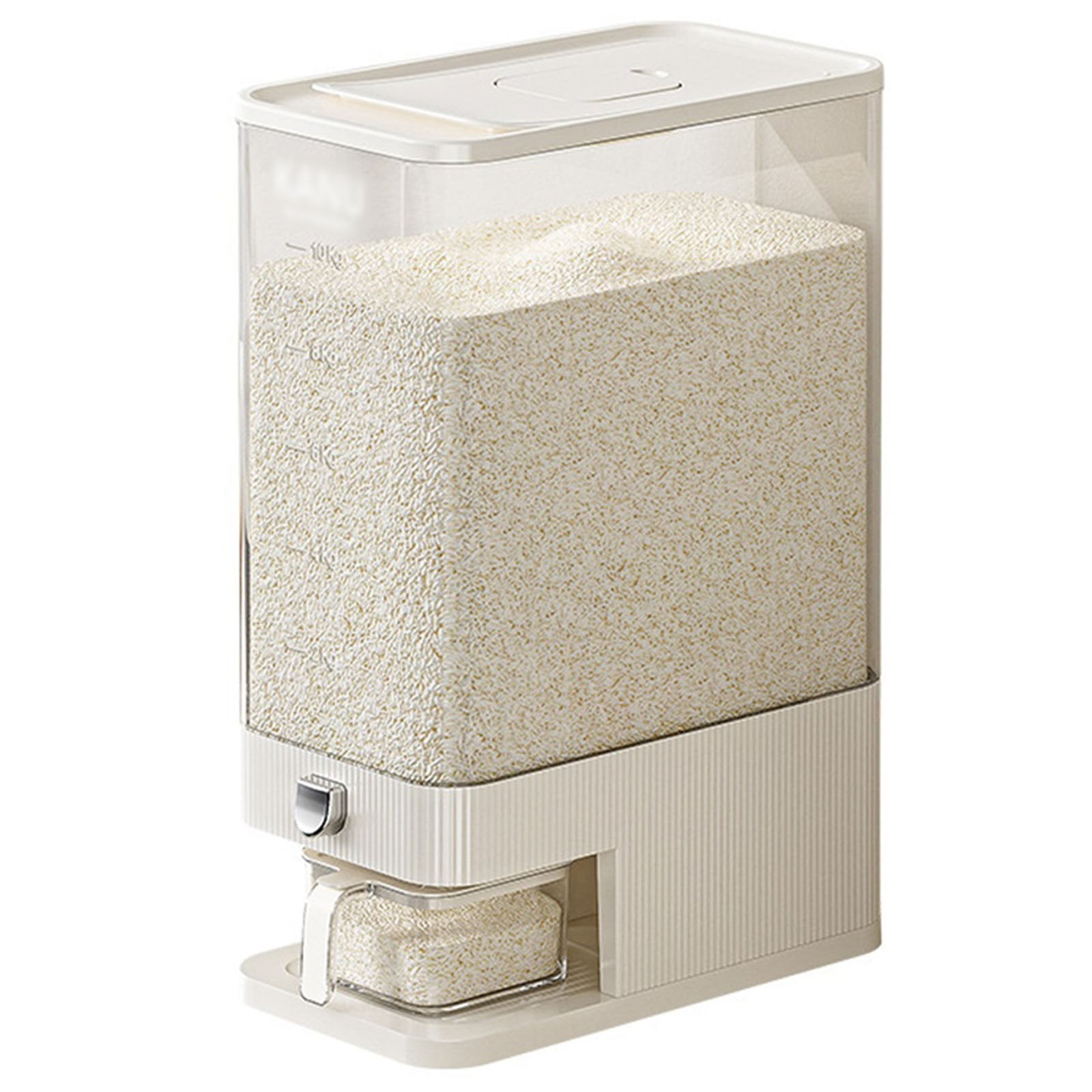 Ceramic Rice Jar Cereal Containers Storage Sealed Moisture Proof with ...