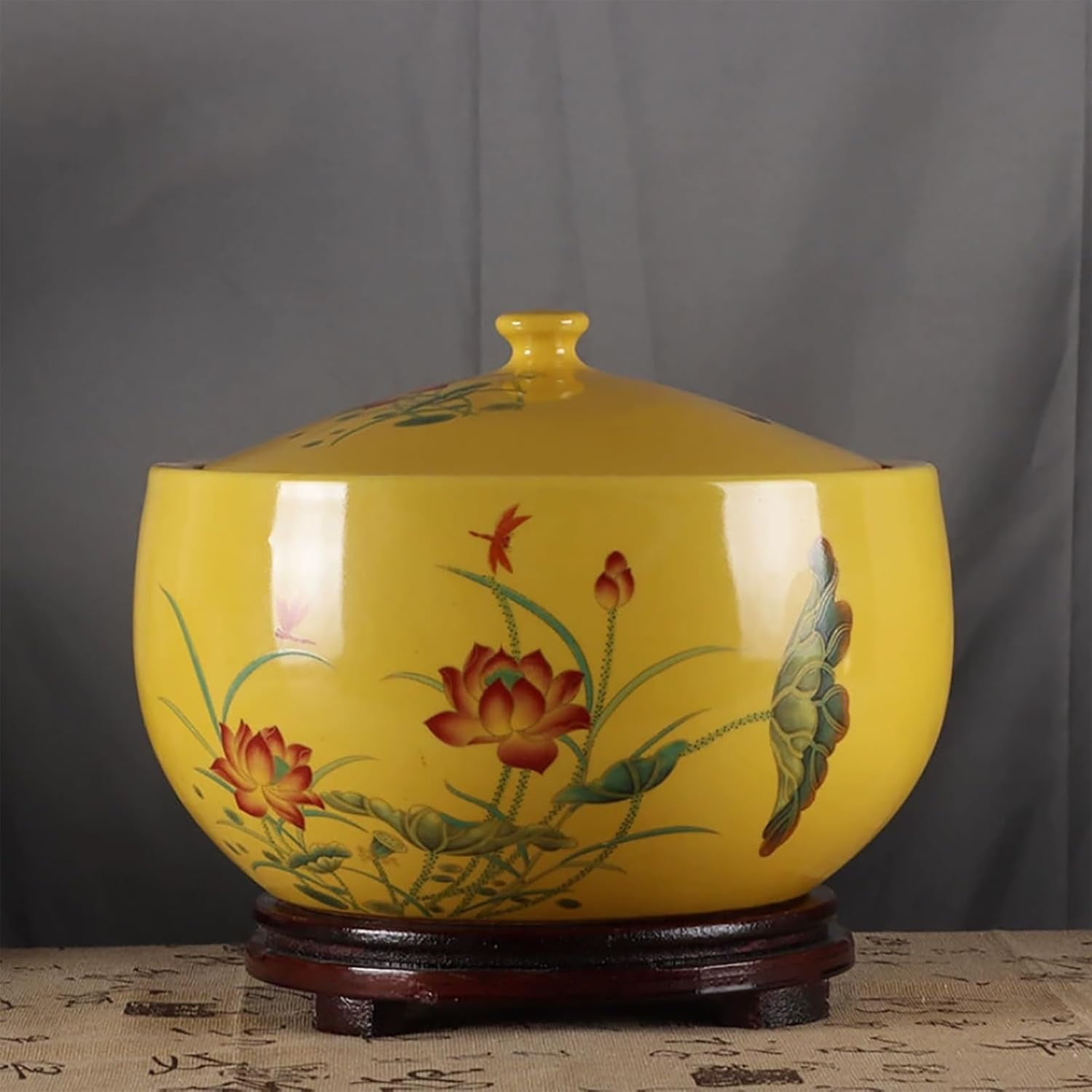 Ceramic Rice Jar Large Ceramic Jar For Rice Ceramic Rice Bucket With ...