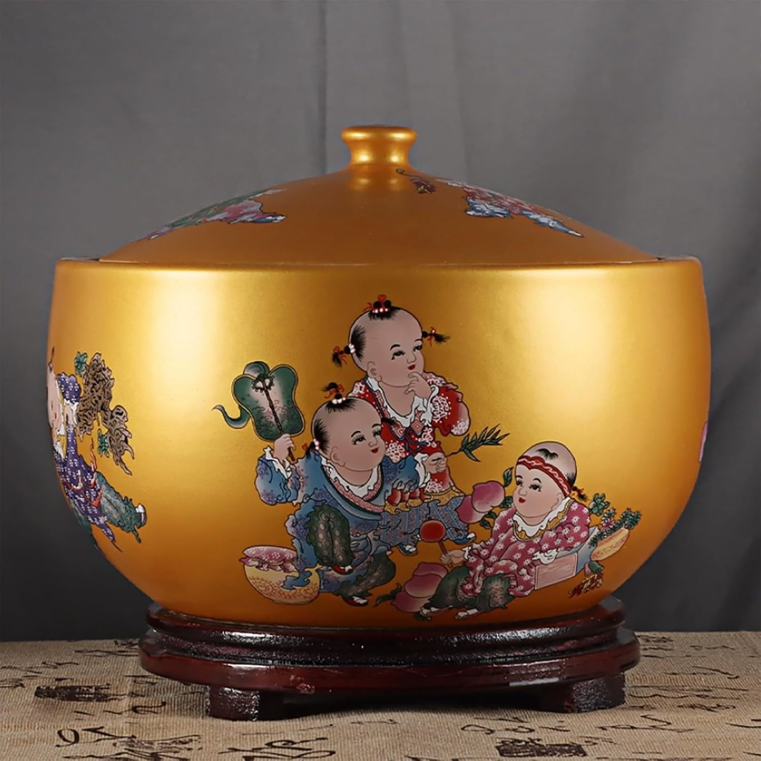 Ceramic Rice Jar Large Ceramic Jar For Rice Ceramic Rice Bucket With ...