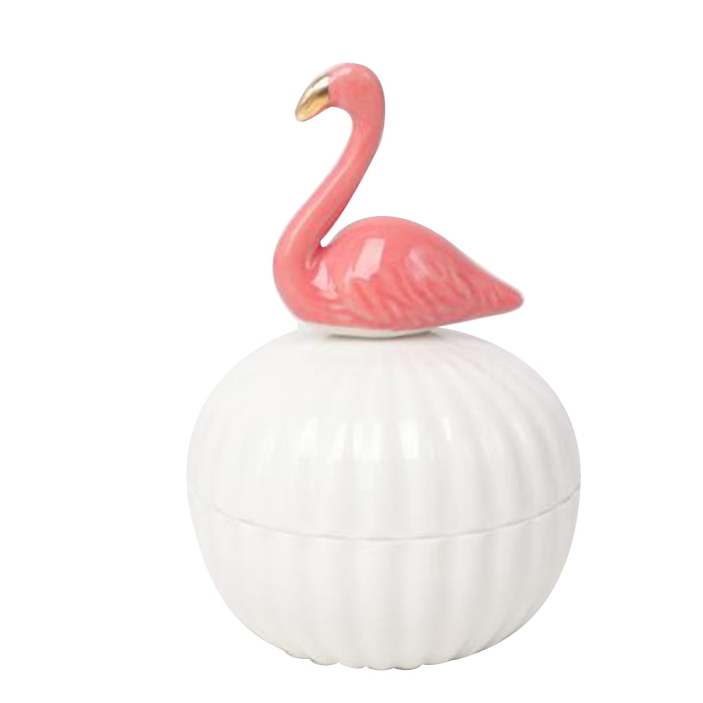 Ceramic Ring Container, Ceramic Ring Storage Box Flamingo Jewelry ...