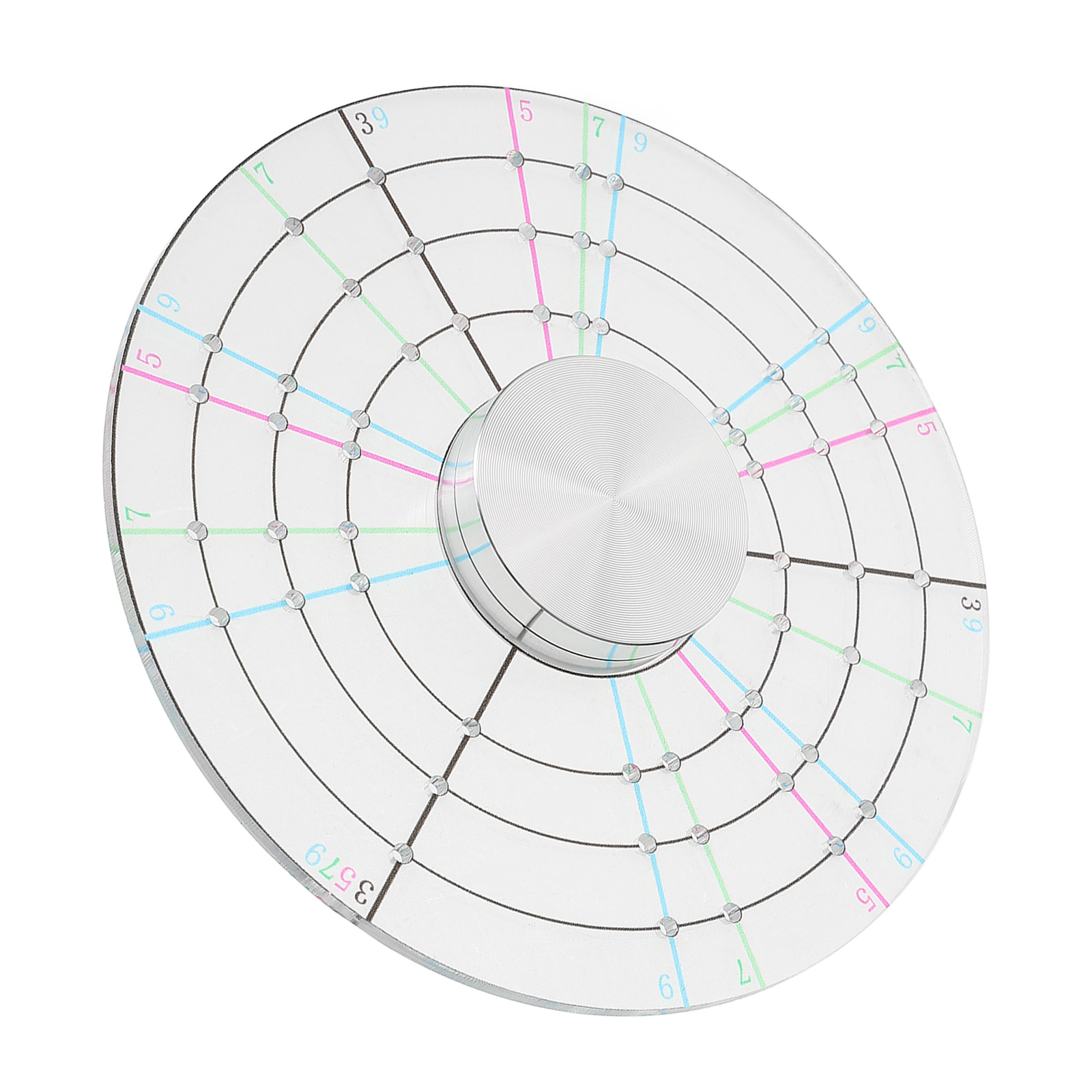 Ceramic Round Divider Plate Pottery Tools Clay Equal Dividing Painting ...