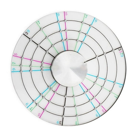 Ceramic Round Divider Practical Ceramic Tool Small Pottery Tool Acrylic ...