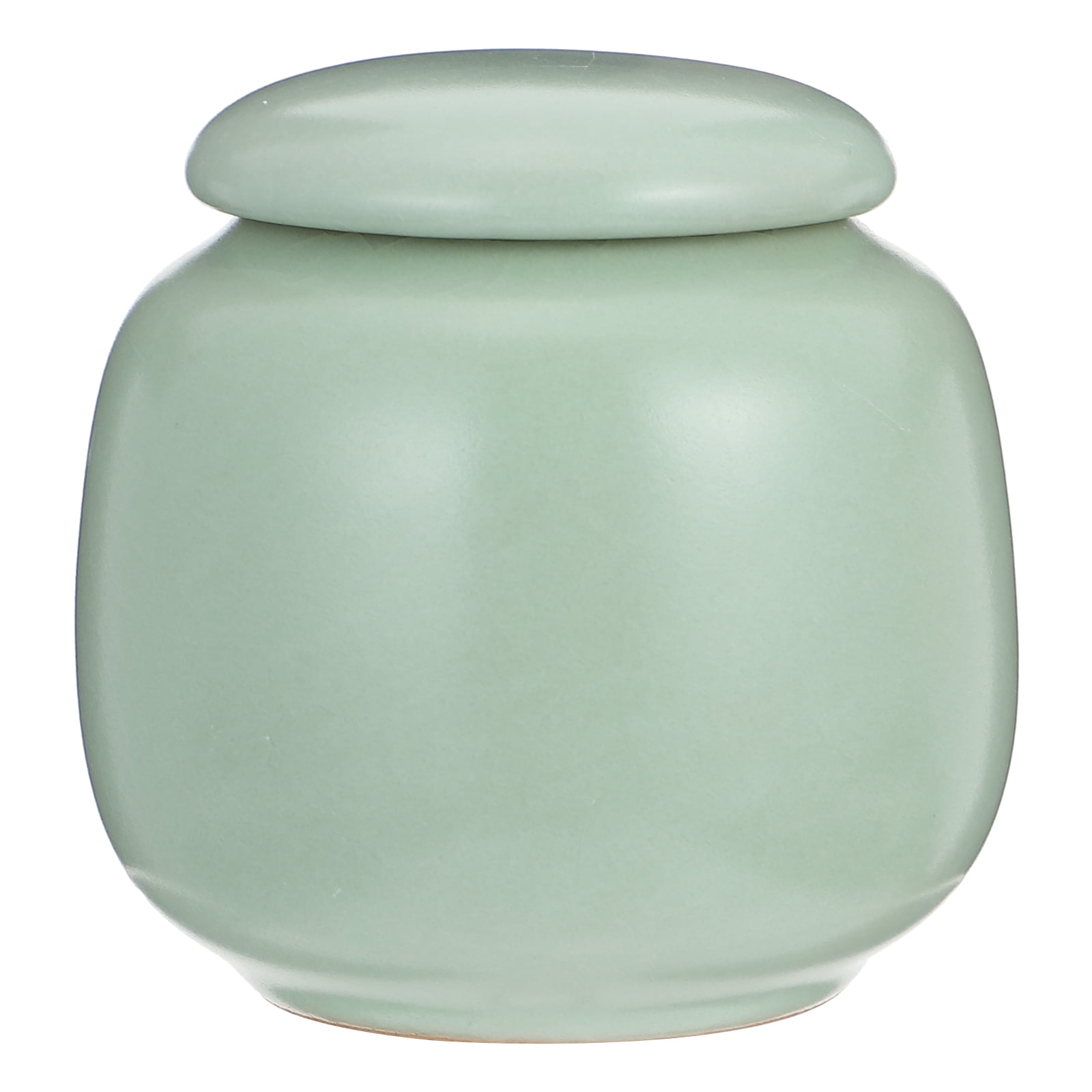 Ceramic Ashes Storage Jar for Small Pets Light Green Color Premium ...