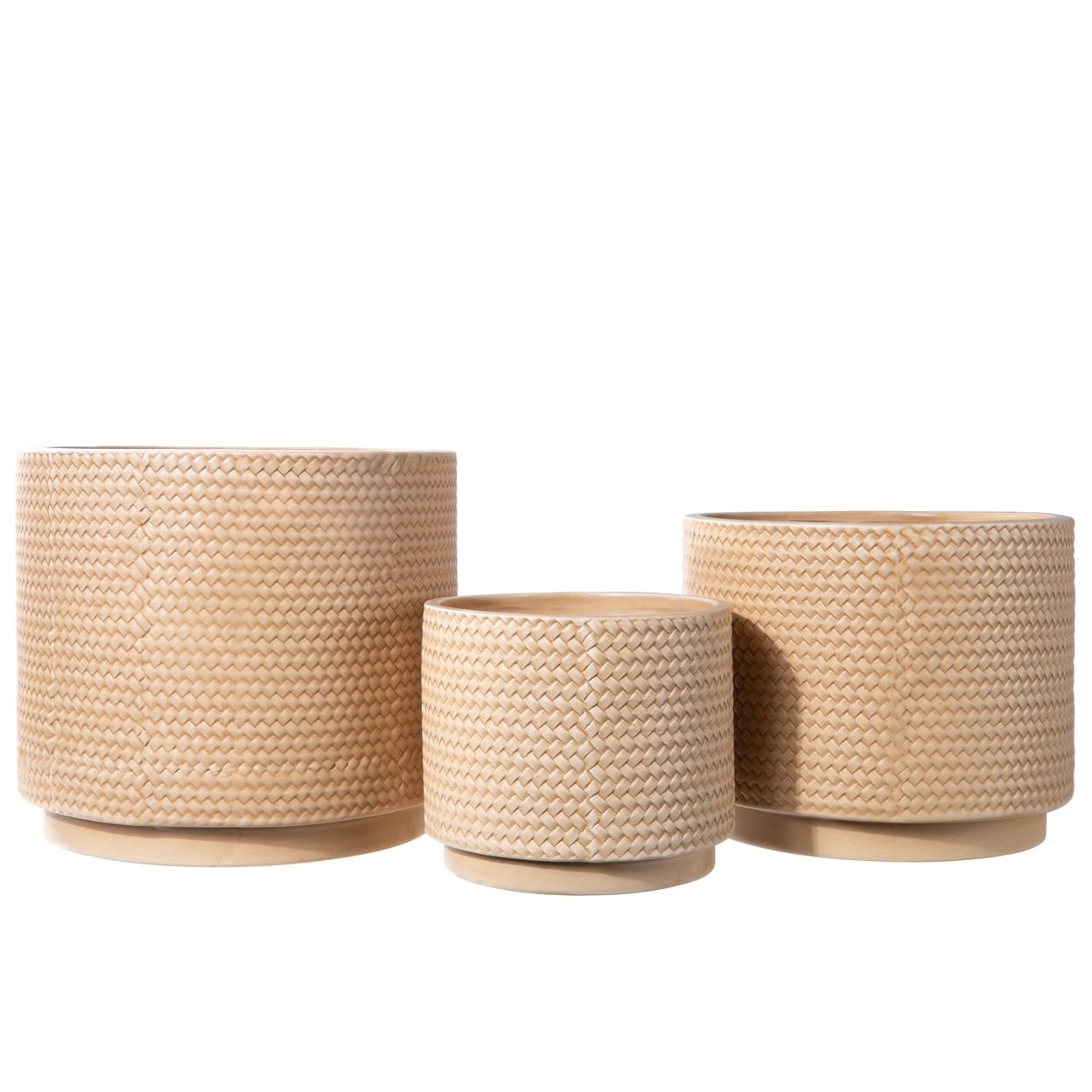 Ceramic Round Pot Matte Finish - Walmart.com