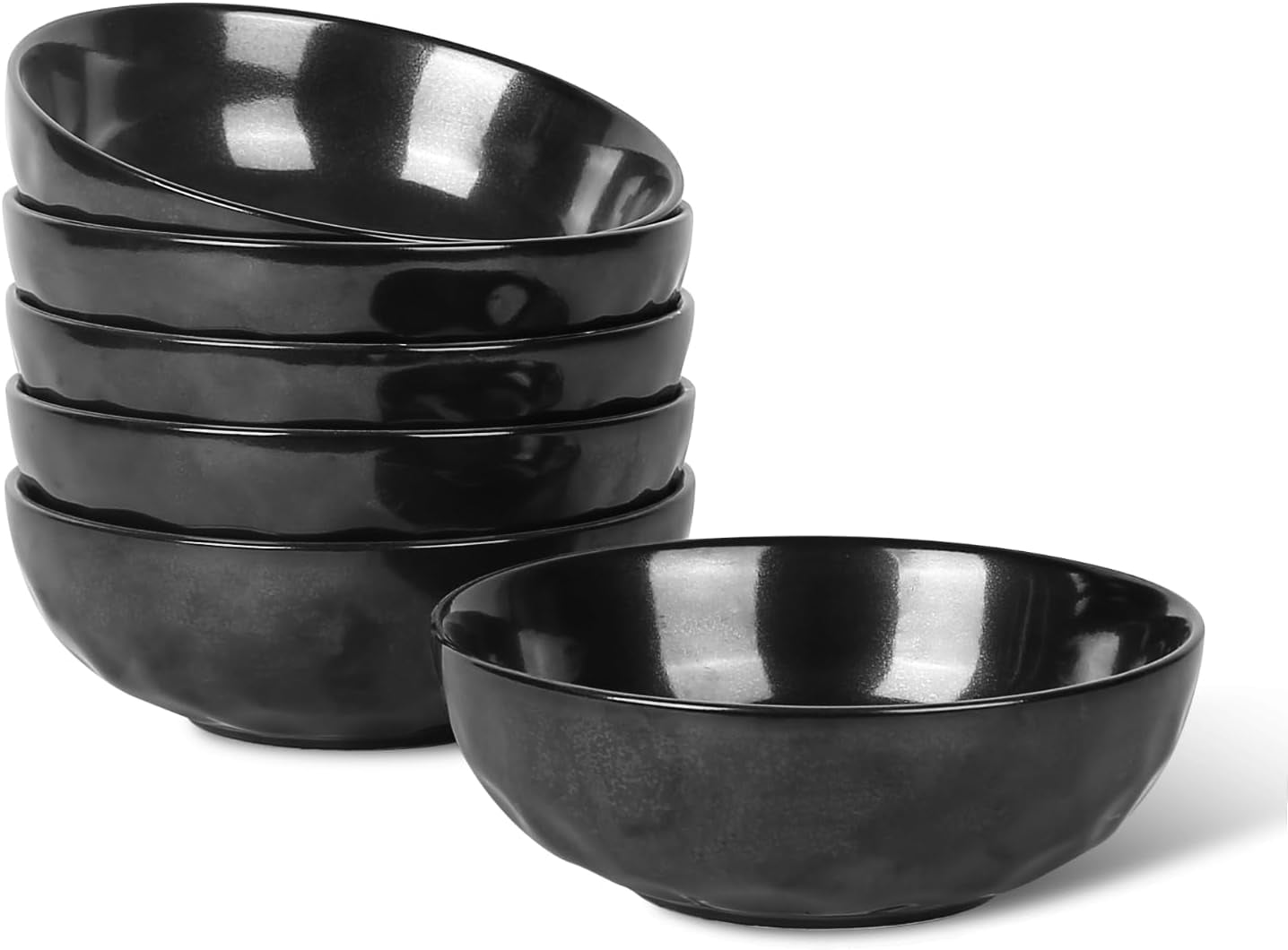 Ceramic Salad Bowls Set for Kitchen, Serving - 32 Ounce Soup Bowls ...
