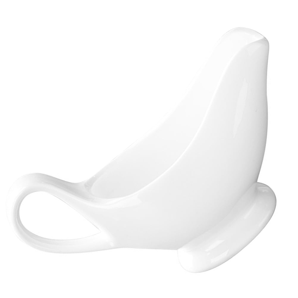 Ceramic Sauce Boat Milk Creamer Syrup Pitcher Salad Dressing Bottle ...