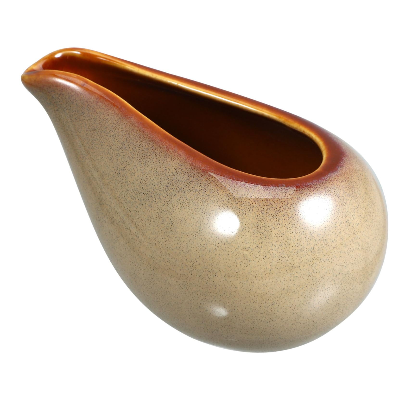 Ceramic Sauce Pitcher for Honey and Dressing Elegant Jug for Home and ...