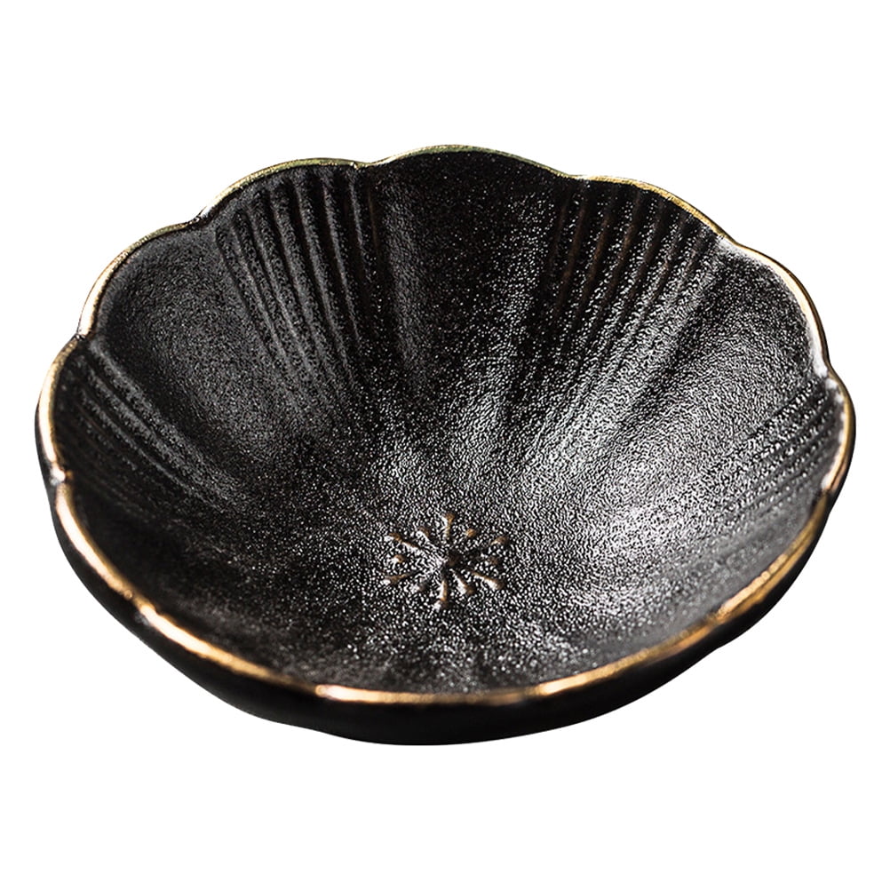 Ceramic Saucer Ceramics Plate Appetizer Plates Small Condiment Fruit ...