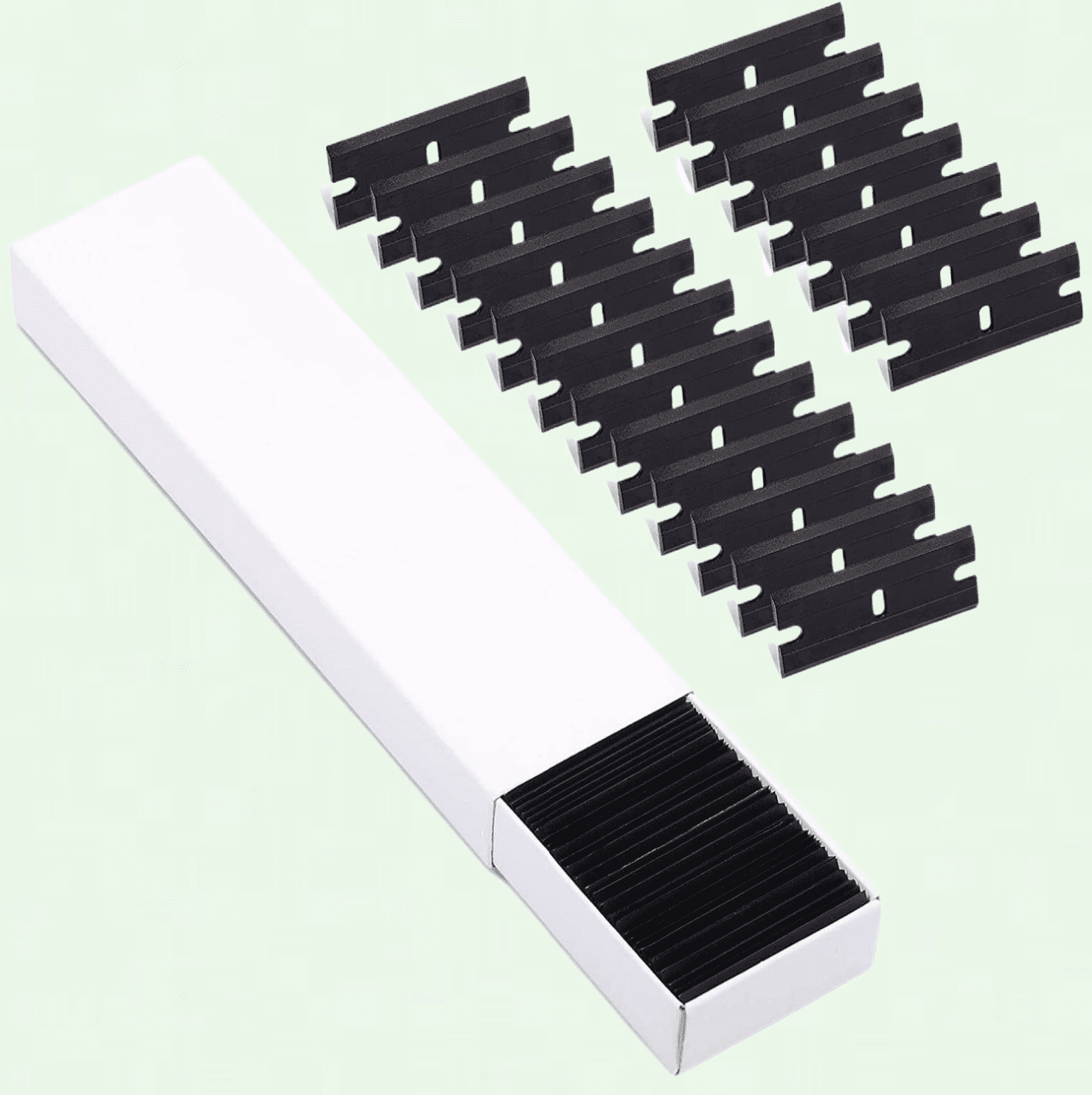 Ceramic Scraper for Window Glass Film Glue Removal with 20 Stainless ...
