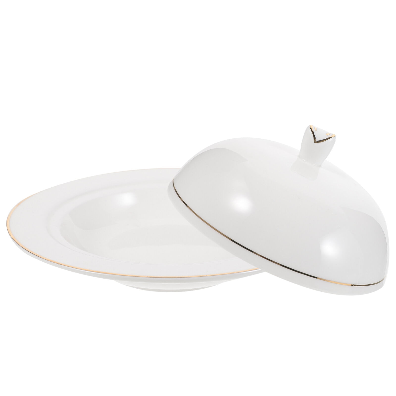 Ceramic Serving Platter Decorative Lidded Ceramic Plate Steak Serving ...