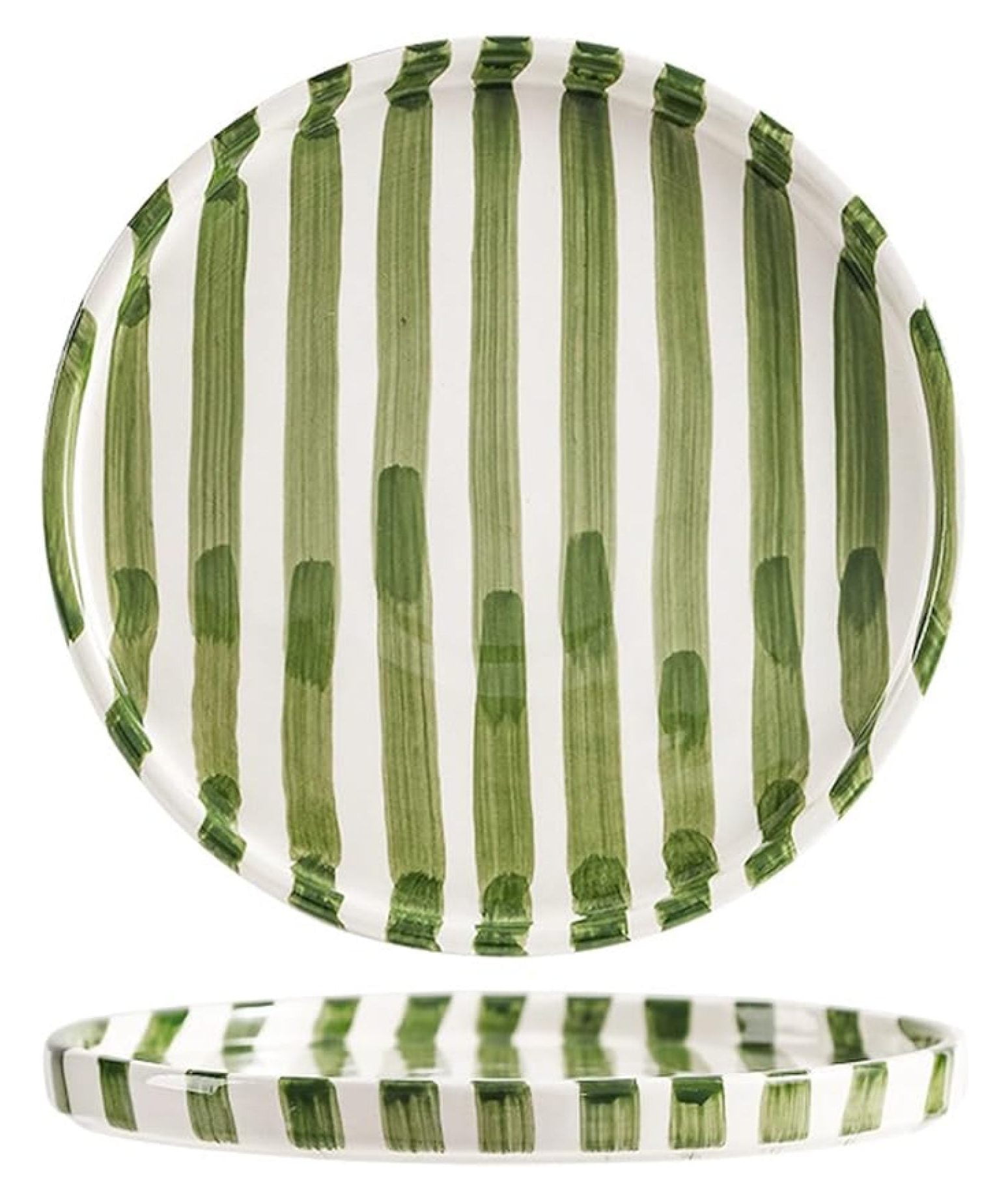 Ceramic Serving Tray Set - Tea Party Platter for Desserts & Appetizers ...