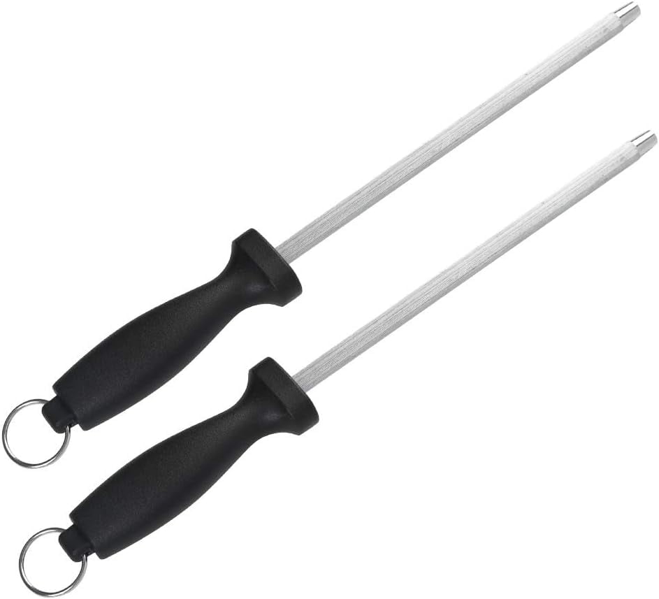 Ceramic Sharpener with Diamond-Coated Technology, Honing Steel for Chef ...