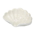 Ceramic Shell Soap Dish Tray with Drainage Holes, Non-Slip Base ...