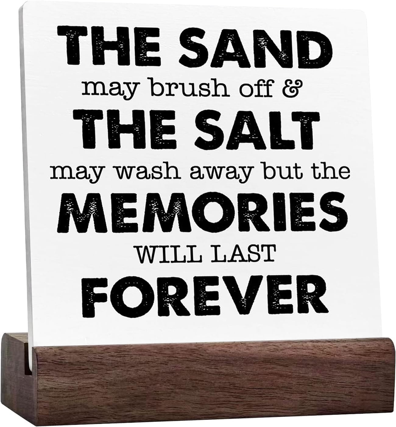 Ceramic Sign 4x4 Inch Beach Saying Ceramic Plaque Sign Beach House ...