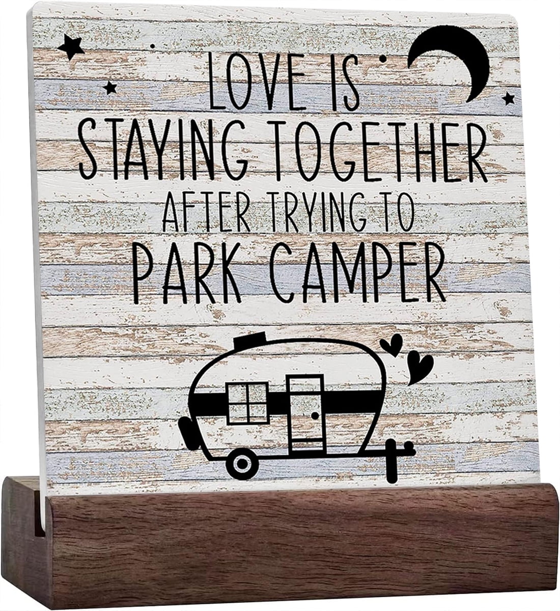 Ceramic Sign 4x4 Inch Camping Decor For Camper Rv Decorations For ...