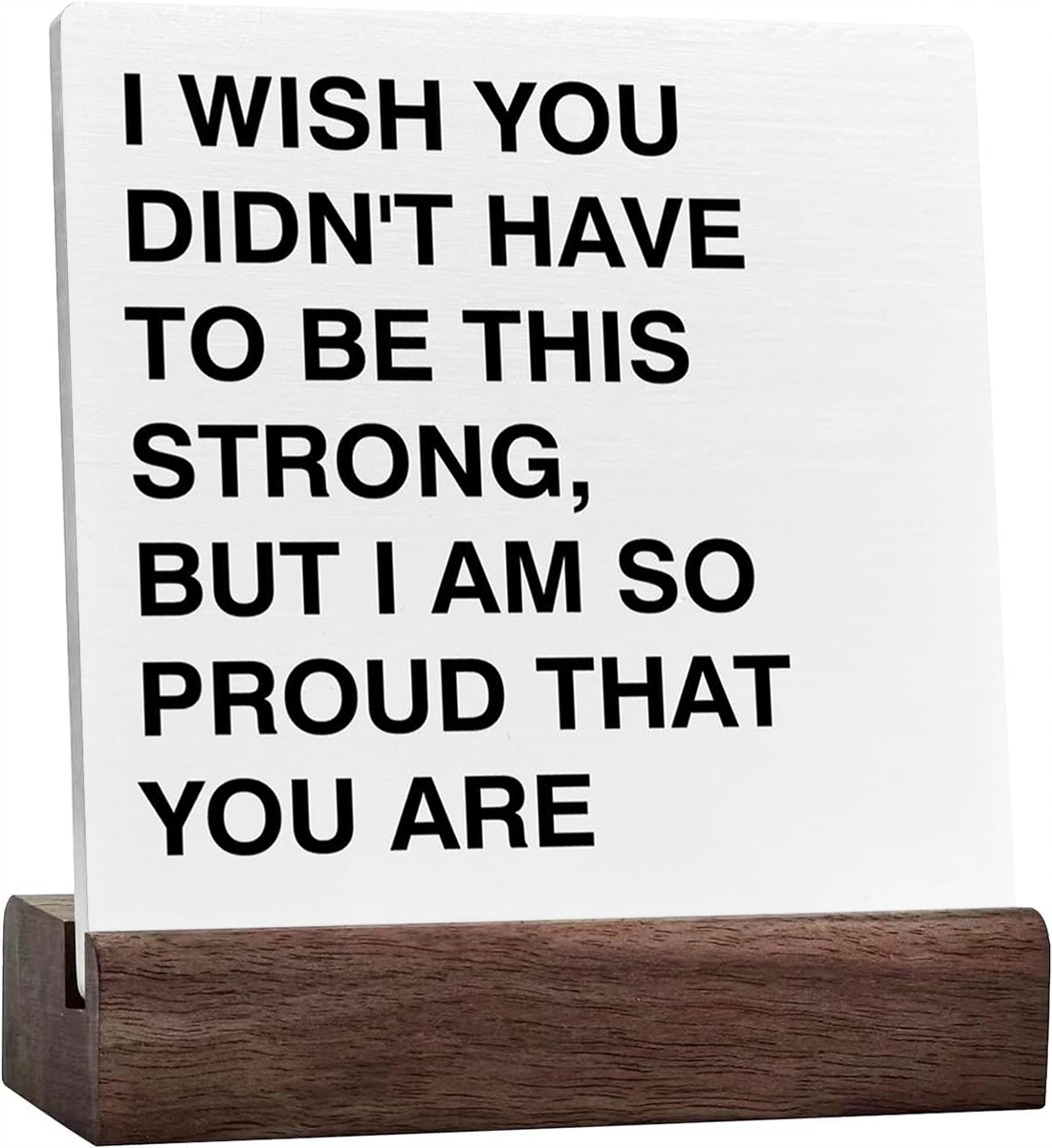 Ceramic Sign 4x4 Inch Cancer Warrior Gifts For Cancer Patients Chemo ...