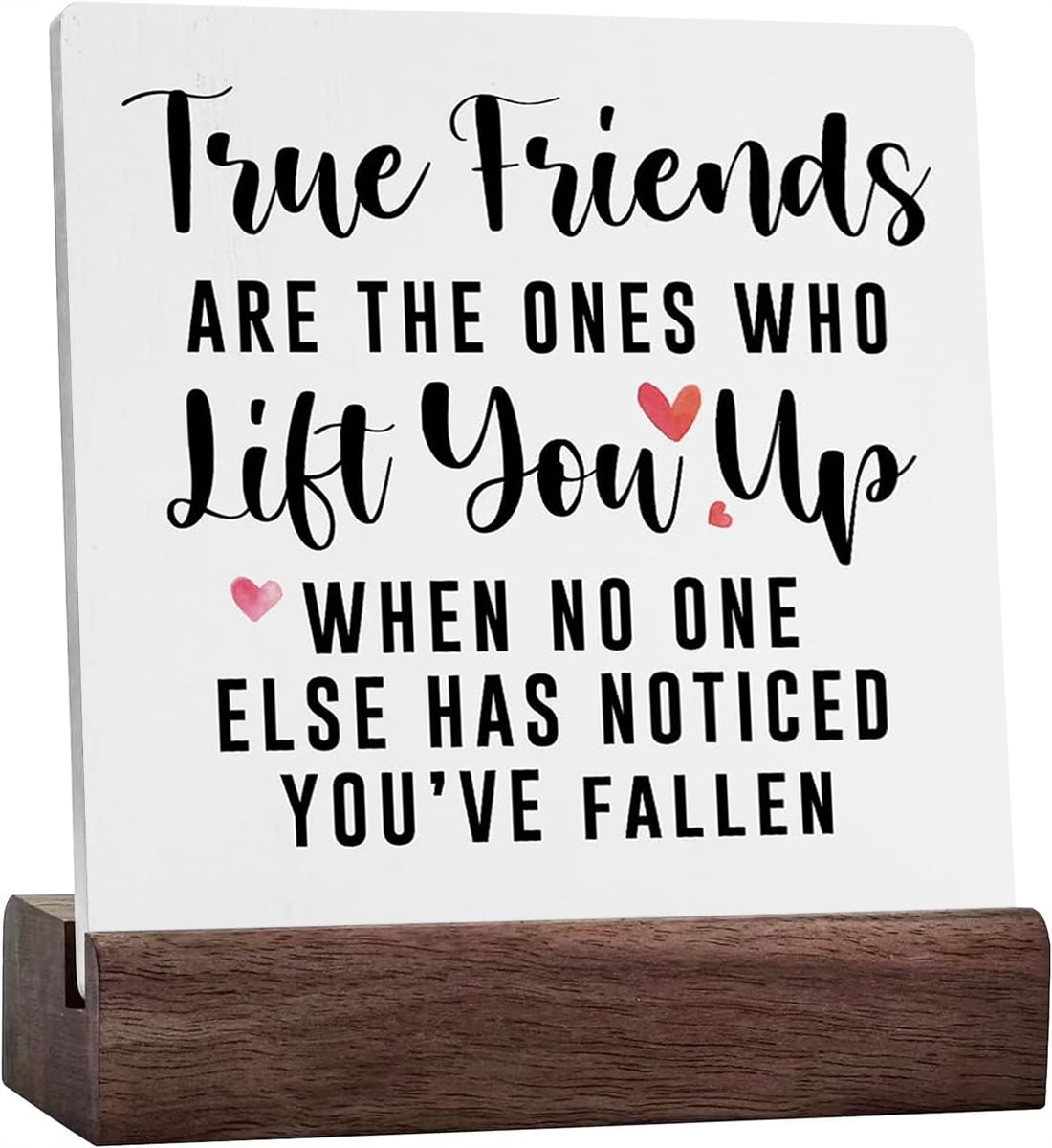 Ceramic Sign 4x4 Inch Friends Decor Gifts For Best Friends Christmas ...