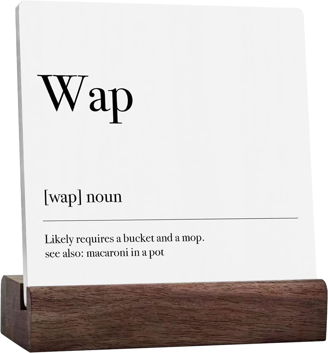 Ceramic Sign 4x4 Inch Funny Decorative Cubicle Decor Motivational ...