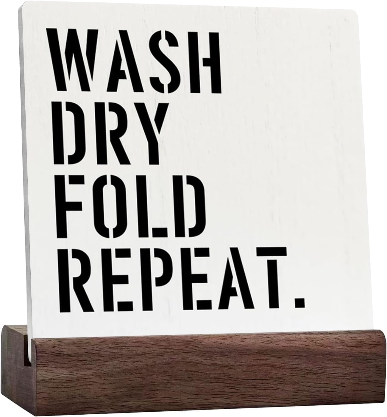 Ceramic Sign 4x4 Inch Funny Laundry Room Decor Farmhouse Home Office ...